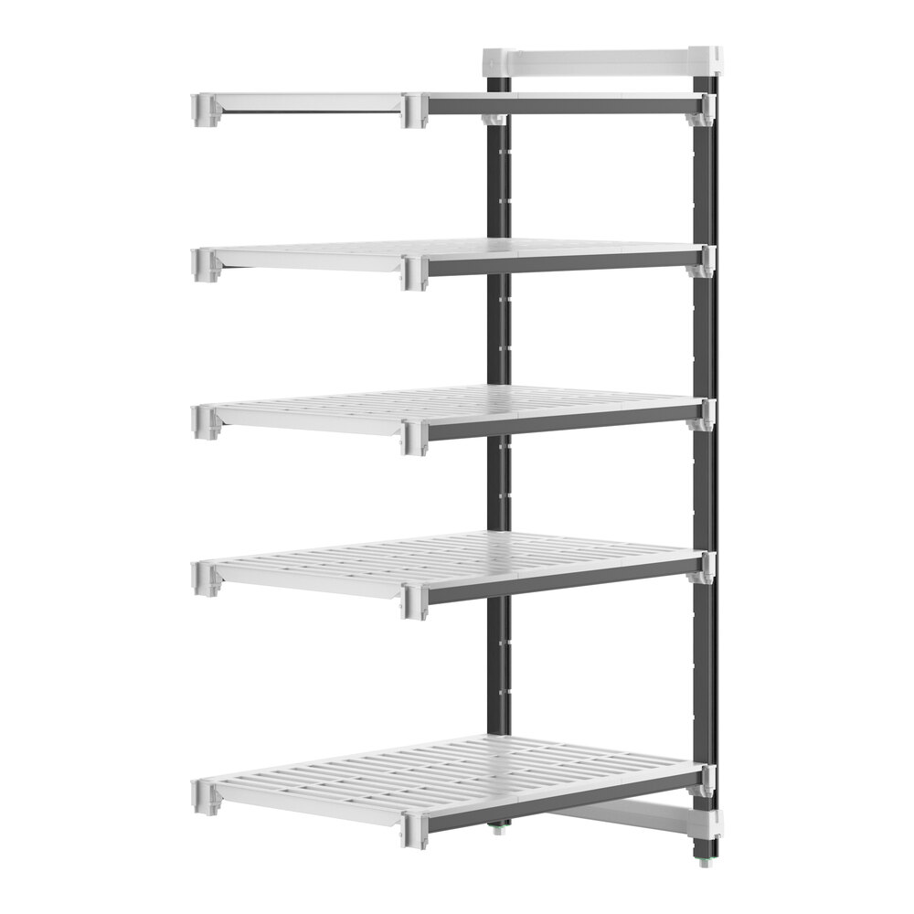 Cambro EXA243664V5480 Camshelving® Elements XTRA 5-Shelf Vented Add-On ...