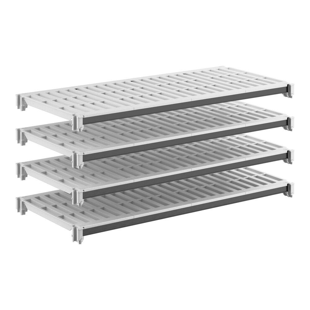 Cambro EXSK2148V4480 Camshelving® Elements XTRA Vented 4-Shelf Kit - 21 ...
