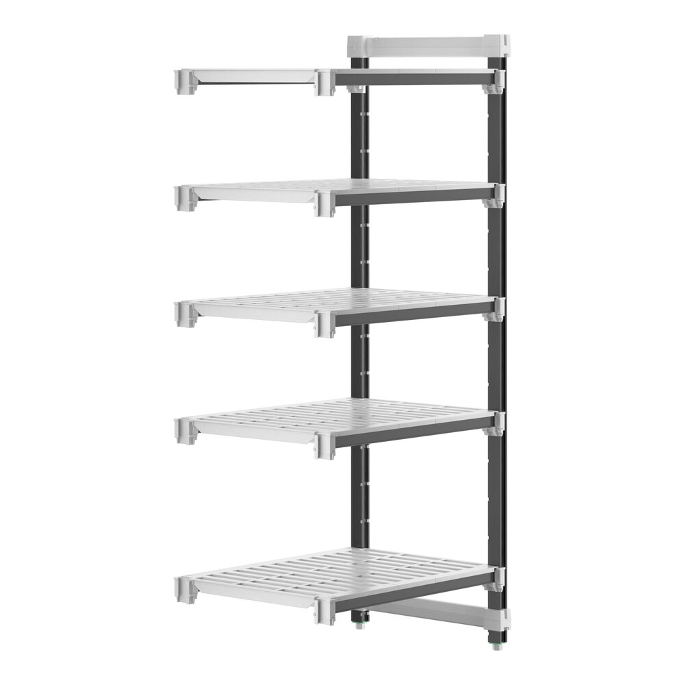 Cambro EXA213064V5480 Camshelving® Elements XTRA 5-Shelf Vented Add-On ...