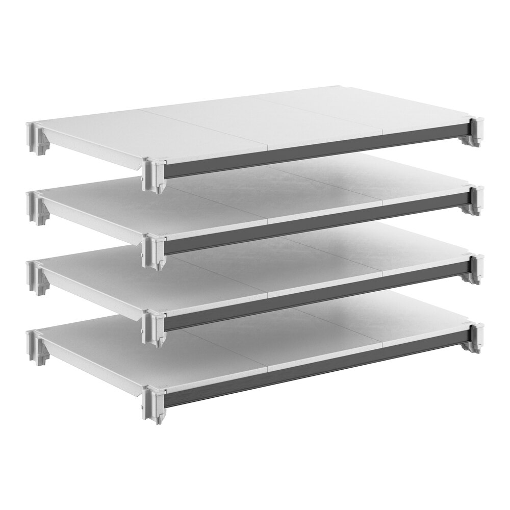 Cambro EXSK2136S4480 Camshelving® Elements XTRA Solid 4-Shelf Kit - 21 ...