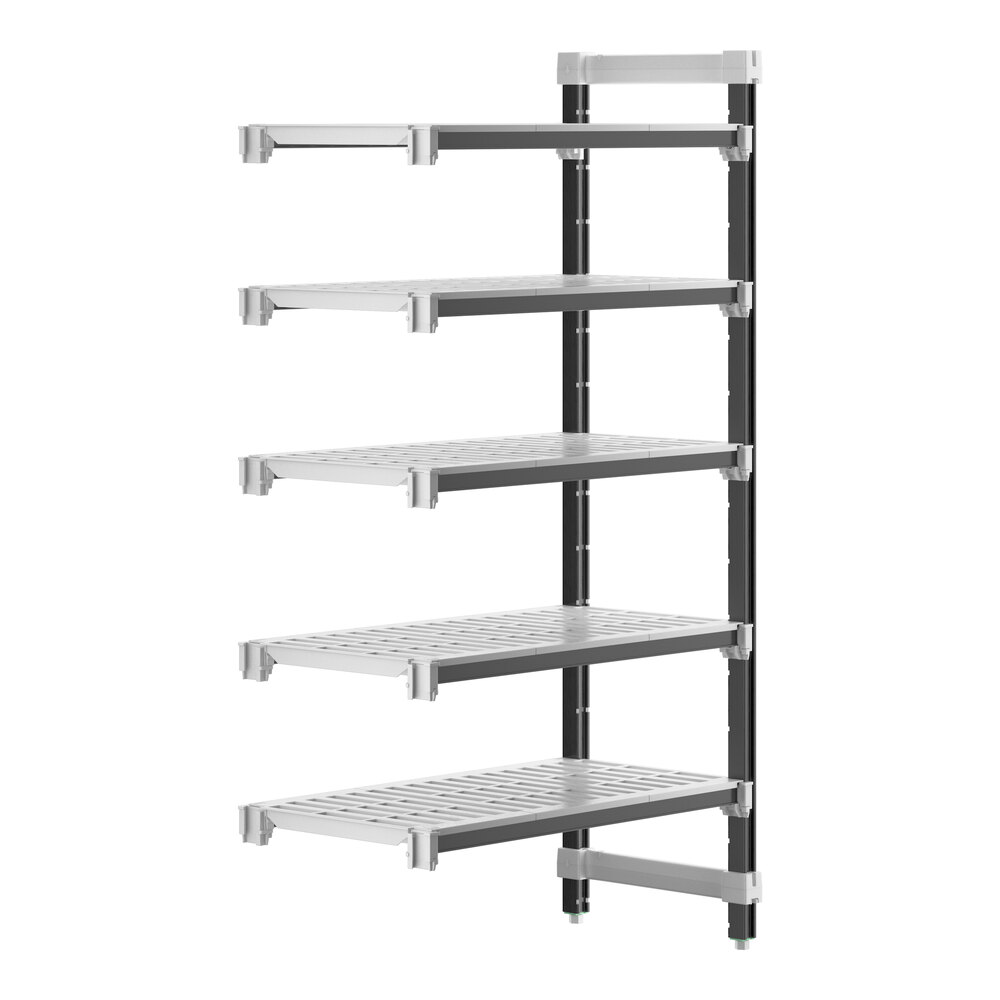 Cambro EXA183664V5480 Camshelving® Elements XTRA 5-Shelf Vented Add-On ...