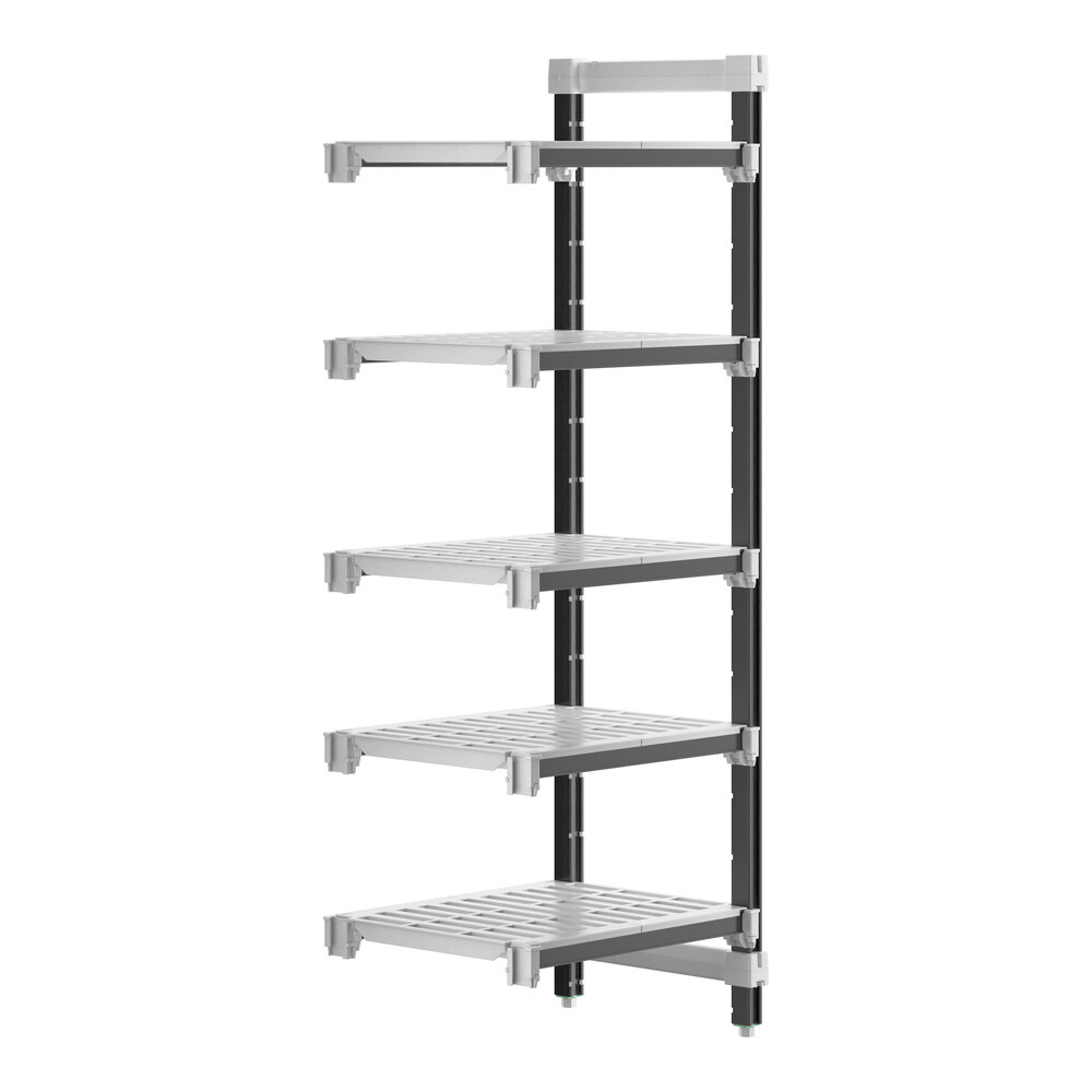 Cambro EXA182464V5480 Camshelving® Elements XTRA 5-Shelf Vented Add-On ...