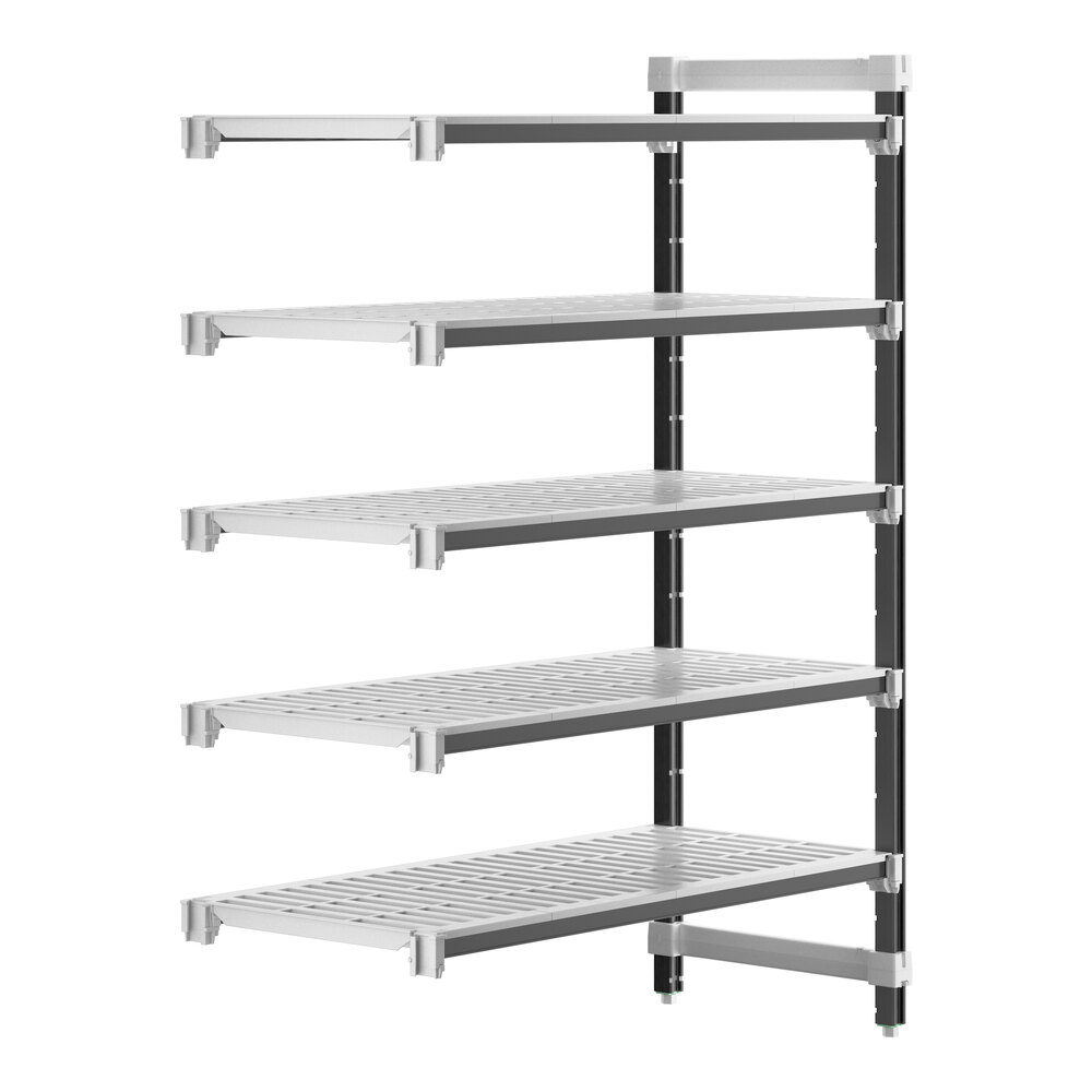 Cambro EXA214864V5480 Camshelving® Elements XTRA 5-Shelf Vented Add-On ...