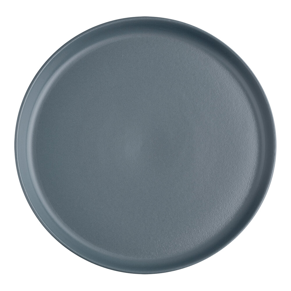 Santa Anita Reflections 10 3/16" Slate Stoneware Gourmet Plate by Arc ...