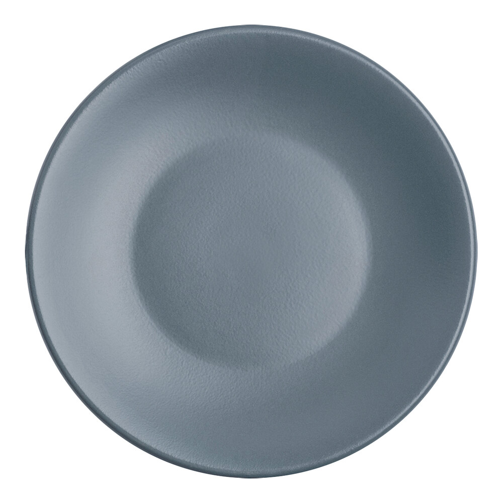 Santa Anita Reflections 7 1/2" Slate Stoneware Coupe Plate by Arc ...