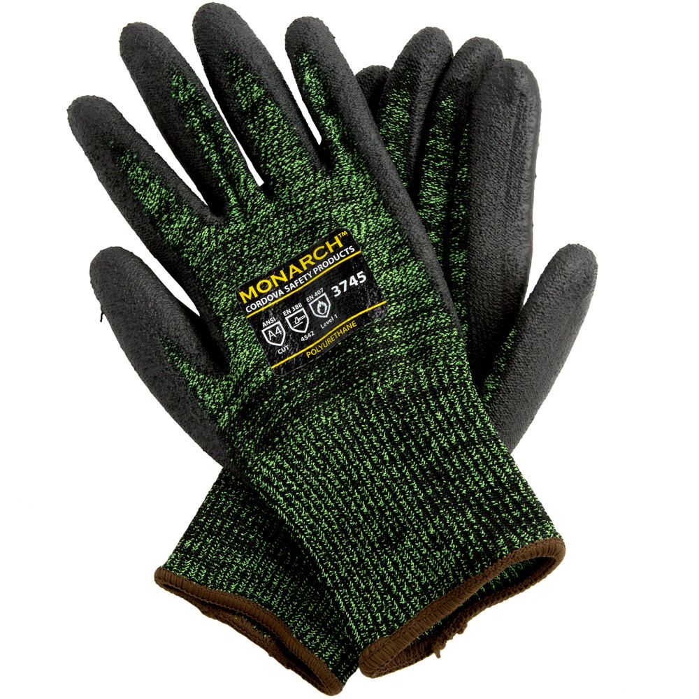 Cordova Monarch Soft Green Engineered Fiber Cut-Resistant Gloves with ...