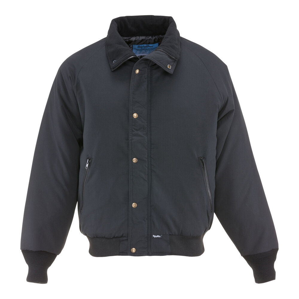 RefrigiWear ChillBreaker Black Insulated Jacket 0450RBLKLAR - Large