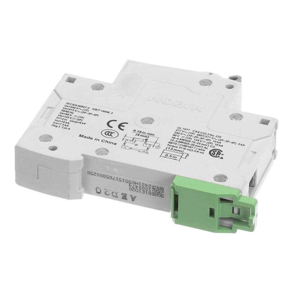 Alto-Shaam FU-39058 1 Pole Circuit Breaker for VMC Series