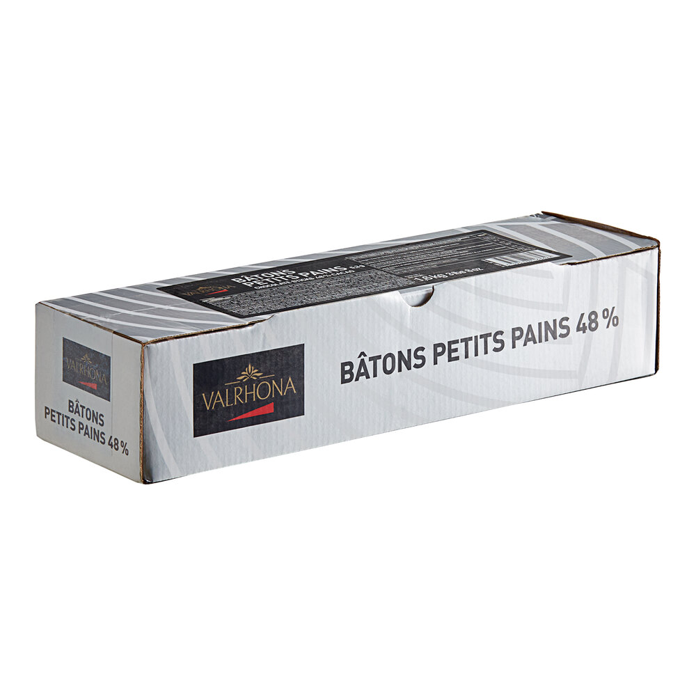 Valrhona 48% Dark Chocolate Batons 5.3 Gram - 1,800/Case