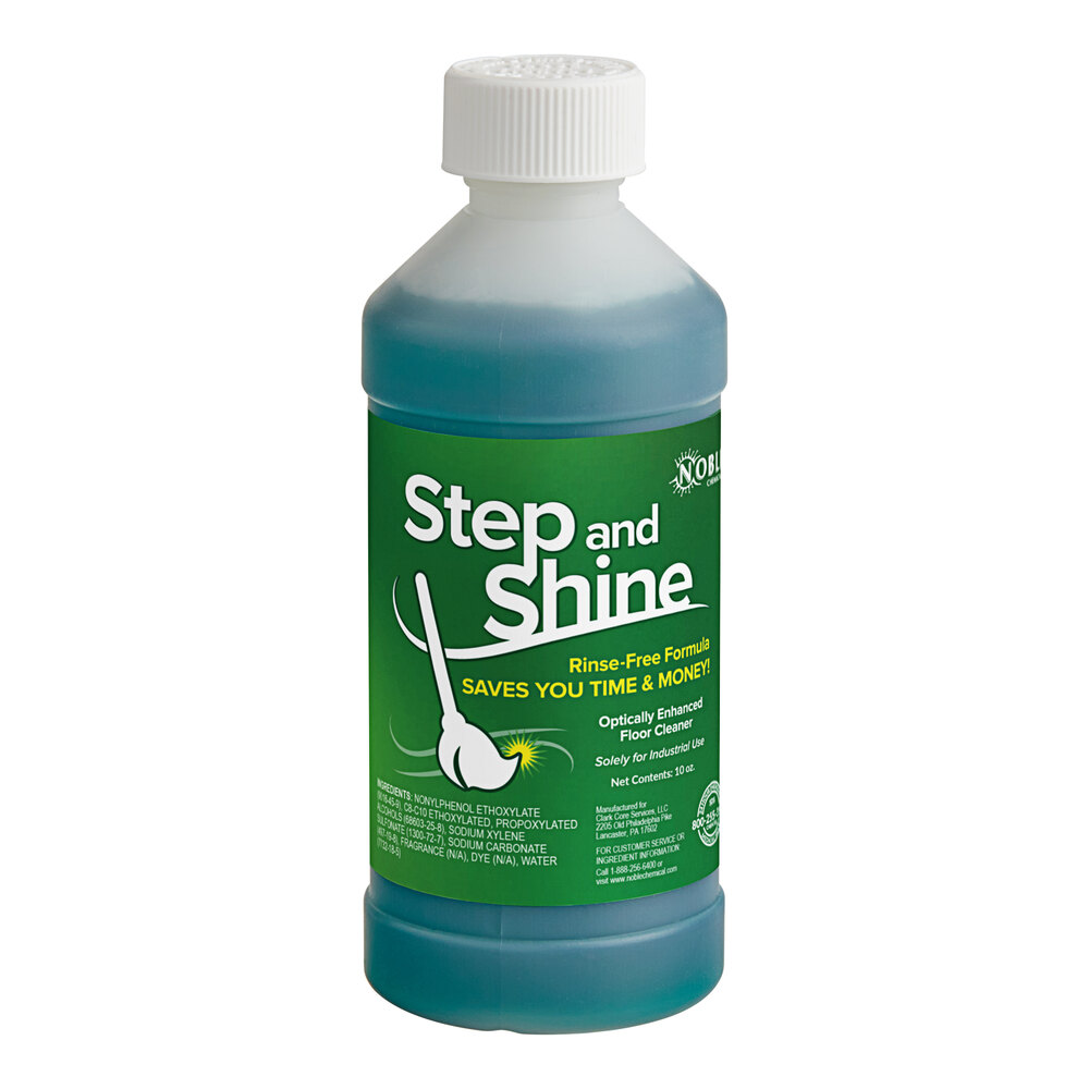 Noble 10 oz. Step and Shine Concentrated Floor Cleaner - Sample