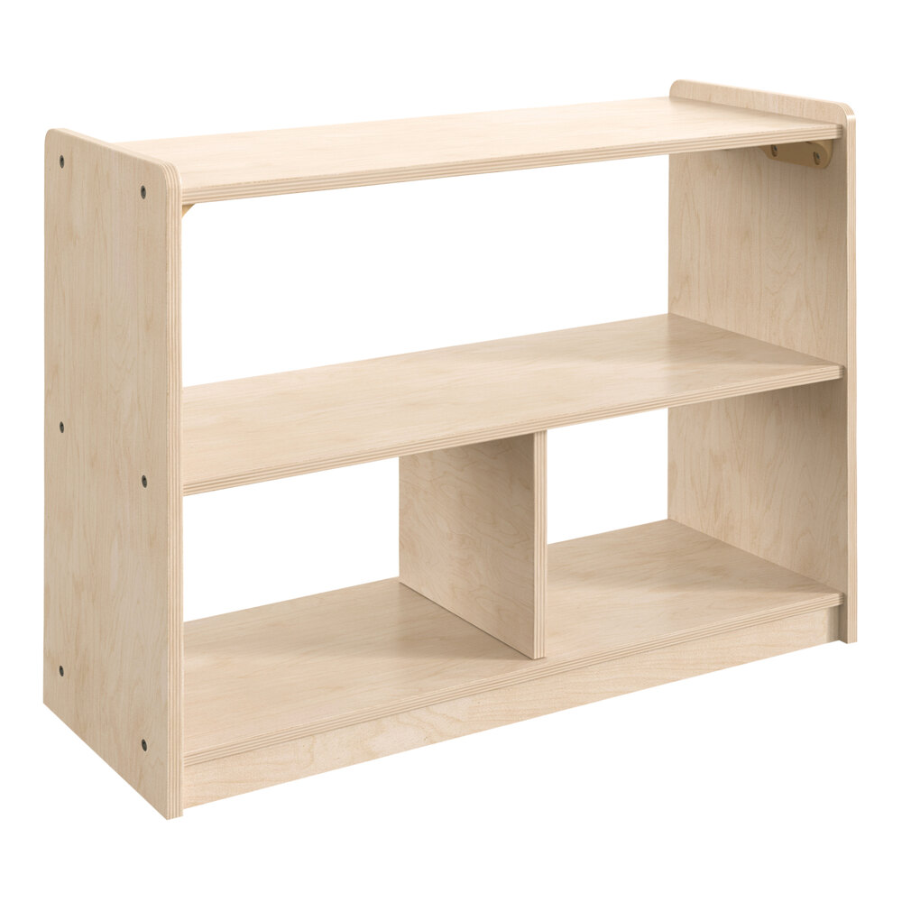 Flash Furniture Bright Beginnings 31 1/2" x 24 1/2" Wooden Open Storage ...