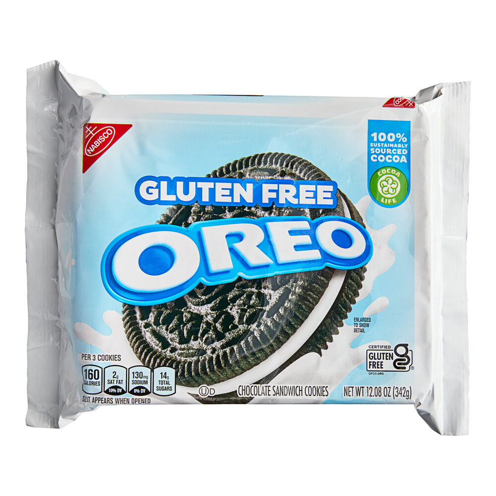 Nabisco Oreo Gluten-Free Cookie Pack 12.08 oz. - 12/Case