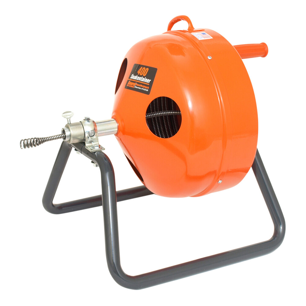 General Pipe Cleaners 450FL2 Spin-Drive Drain Cleaner with 50' x 3/8 ...