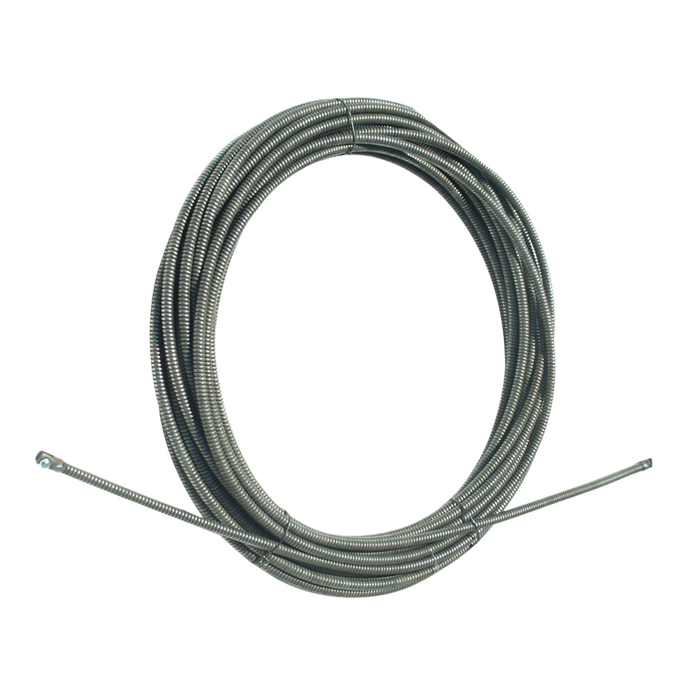 General Pipe Cleaners 50EM3 50' x 1/2" Flexicore Cable with Male and ...