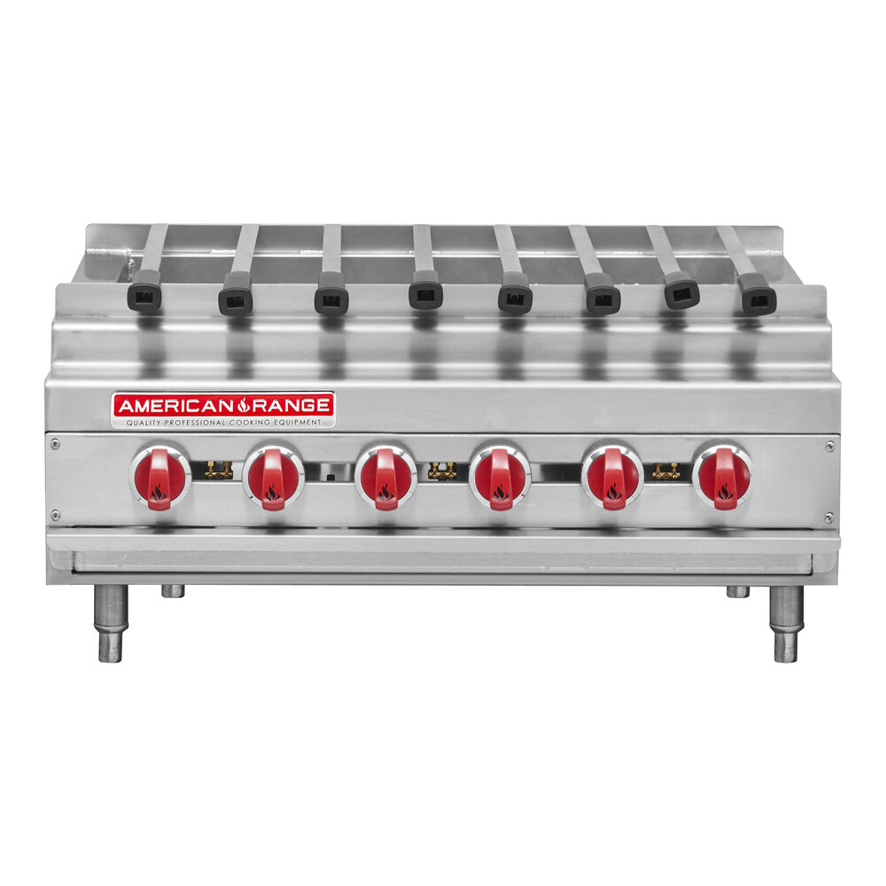 American Range ARKB-72 12-Burner Natural Gas Kebab Broiler - 360,000 BTU