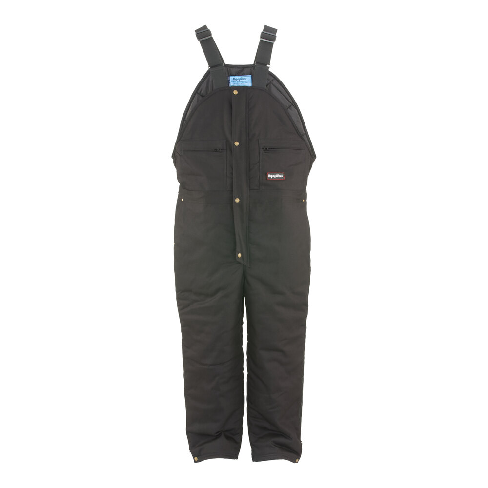 RefrigiWear ComfortGuard Black High Bib Overalls 0685RBLK2XL - 2XL