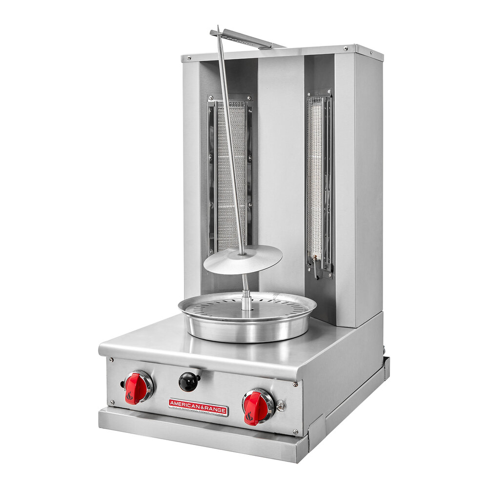 American Range AVB-2 20" Natural Gas Vertical Broiler - 65 lb. Capacity ...