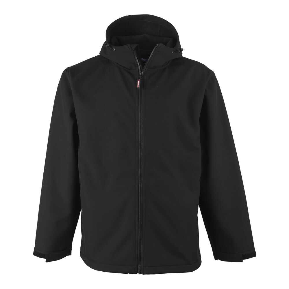 RefrigiWear Lightweight Softshell Jacket with Hood 9151RBLK5XL - 5XL