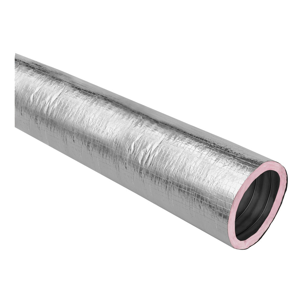 Thermaflex Flex-Vent KM 20" x 25' Class I R-8 Insulated Flexible Duct ...