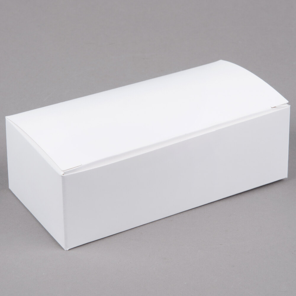 Bulk White Candy Boxes (1/2 lb., 250/Case) - WebstaurantStore