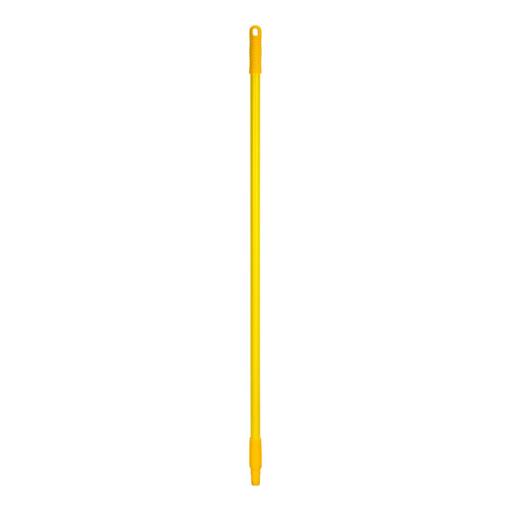 Vikan ColorCore 295016 50" Yellow Fiberglass Broom Handle