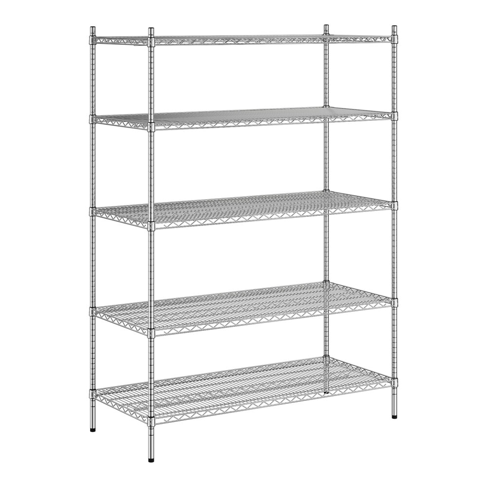 Regency Spec Line 24" x 54" x 74" NSF Stainless Steel Wire Stationary ...