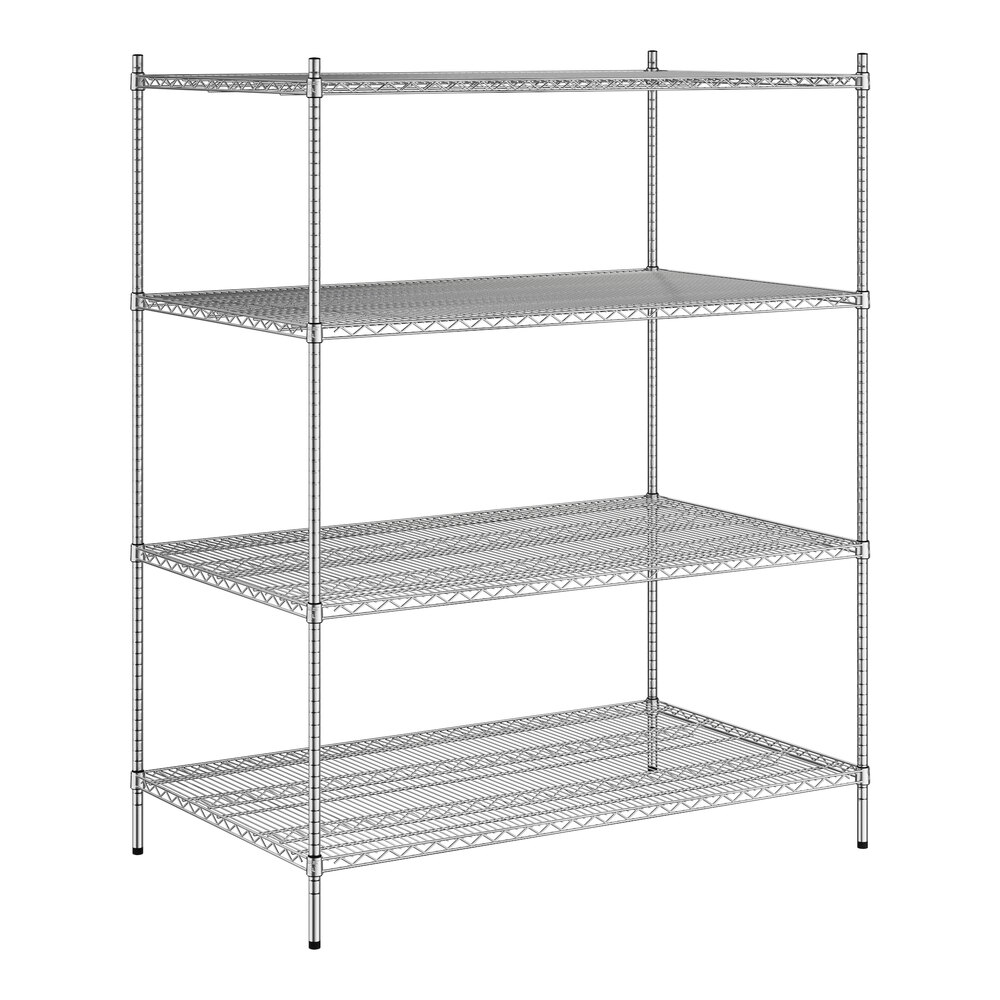 Regency Spec Line 36" x 60" x 74" NSF Stainless Steel Wire Stationary ...