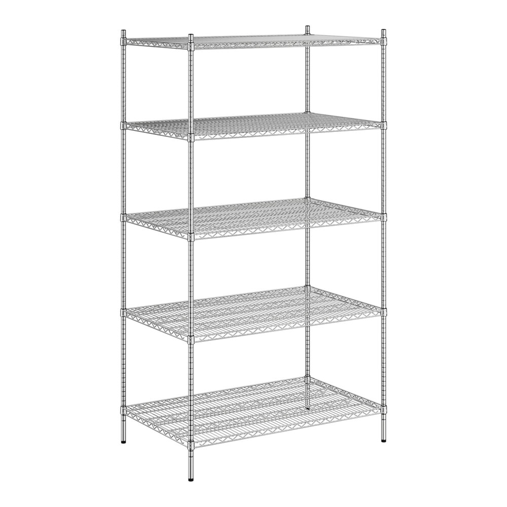 Regency Spec Line 30" x 48" x 86" NSF Stainless Steel Wire Stationary ...