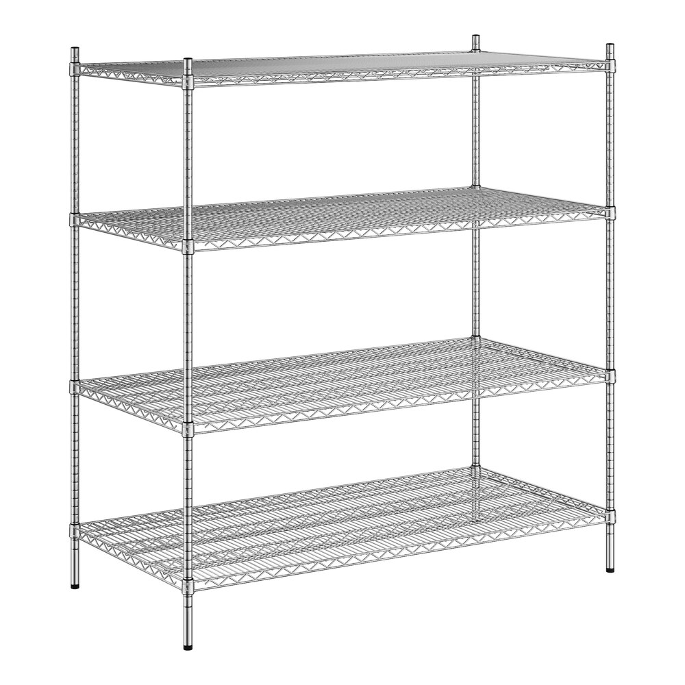 Regency Spec Line 30" x 60" x 64" NSF Stainless Steel Wire Stationary ...