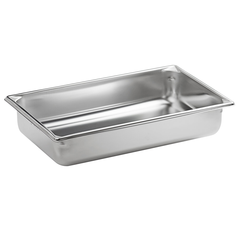 Vollrath Steel Steam Table Pan, Full Size, 4" Deep
