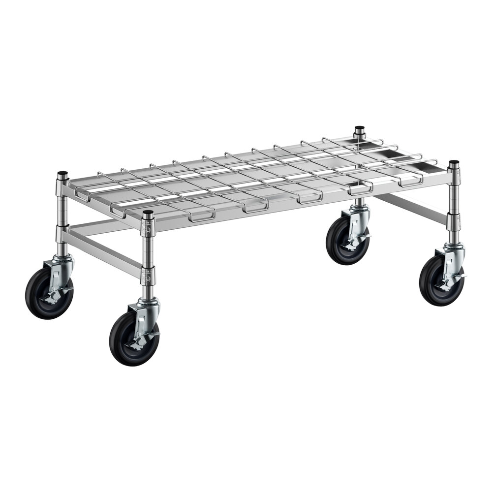 Regency Spec Line 18" x 36" x 14" NSF Stainless Steel Wire Mobile ...