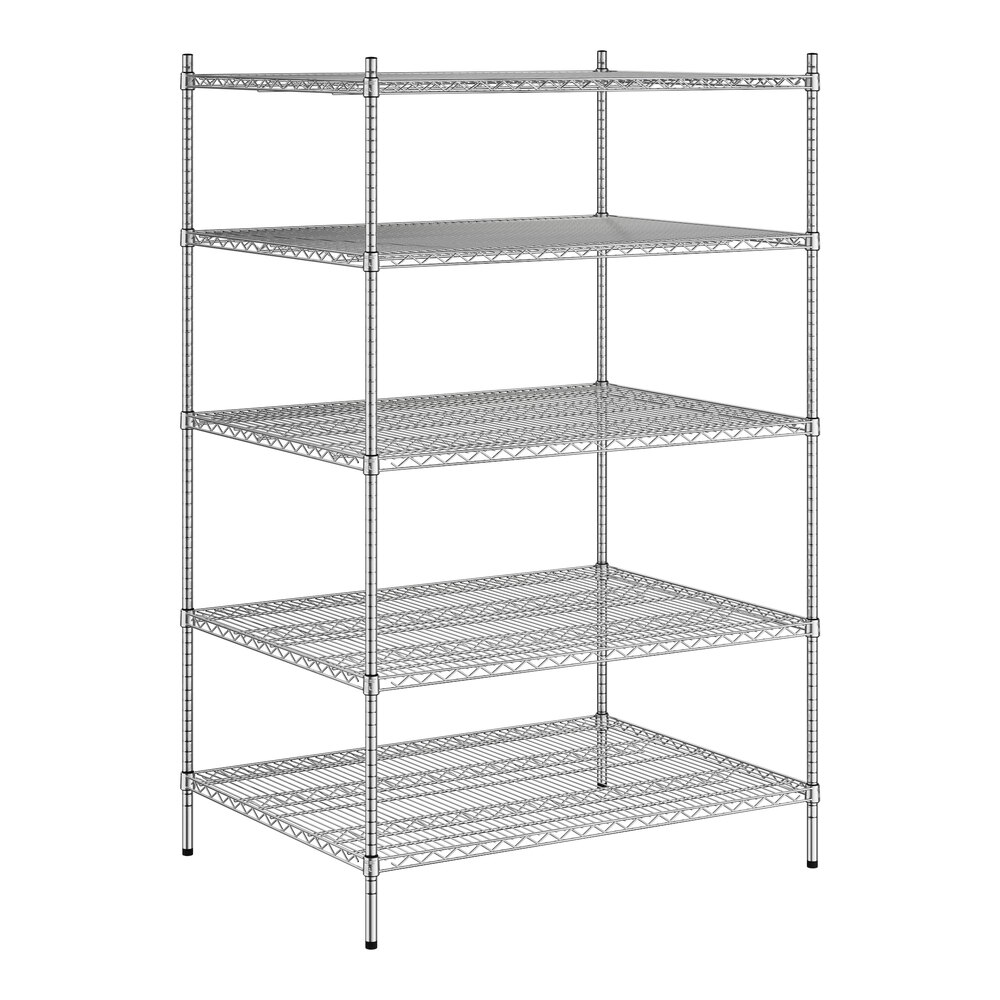 Regency Spec Line 36" x 48" x 74" NSF Stainless Steel Wire Stationary ...