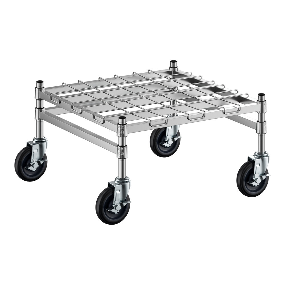 Regency Spec Line 24" x 24" x 14" NSF Stainless Steel Wire Mobile ...