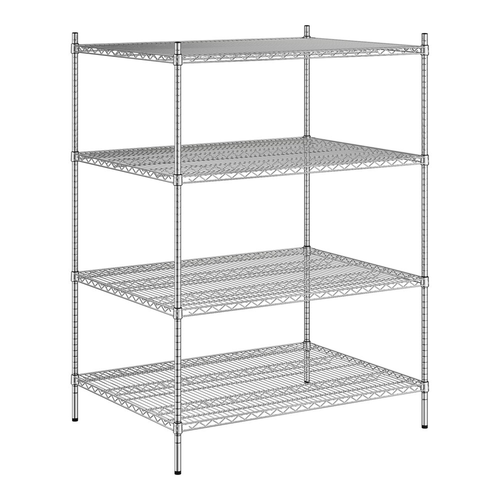 Regency Spec Line 36" x 48" x 64" NSF Stainless Steel Wire Stationary ...