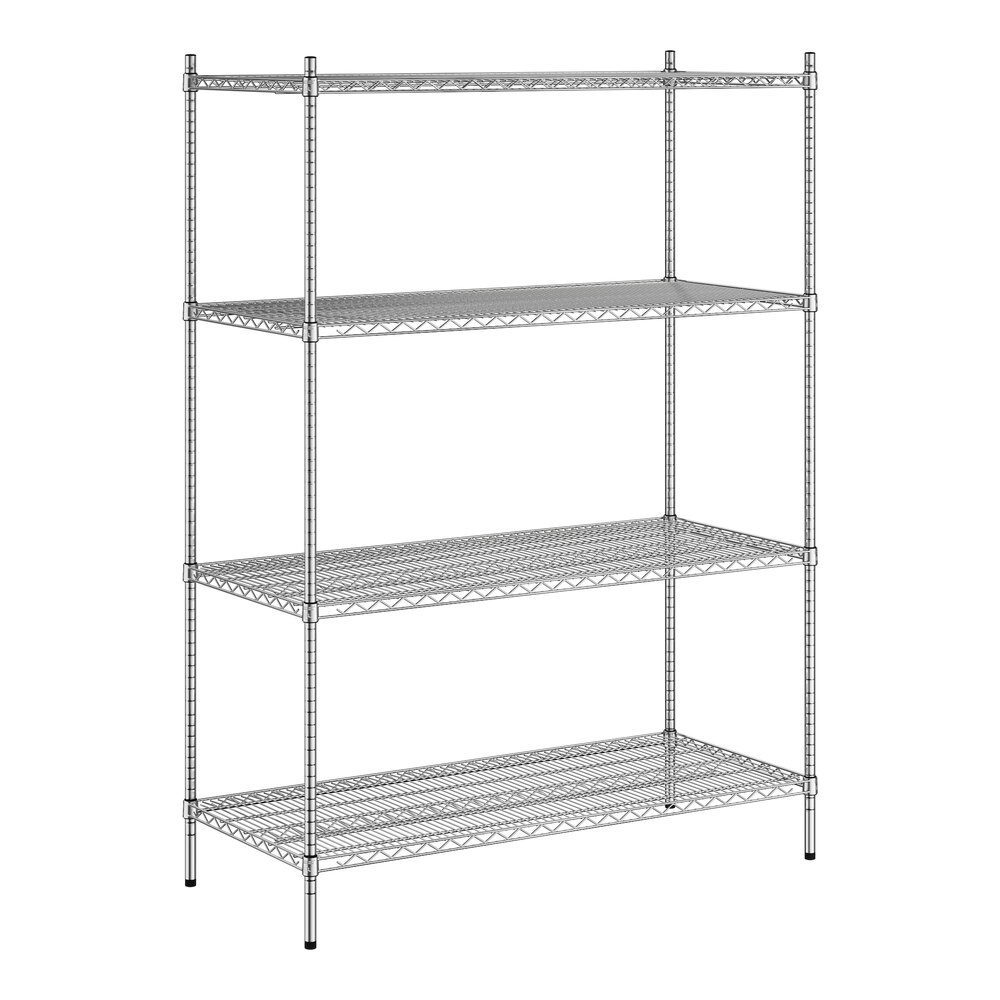 Regency Spec Line 24" x 54" x 74" NSF Stainless Steel Wire Stationary ...