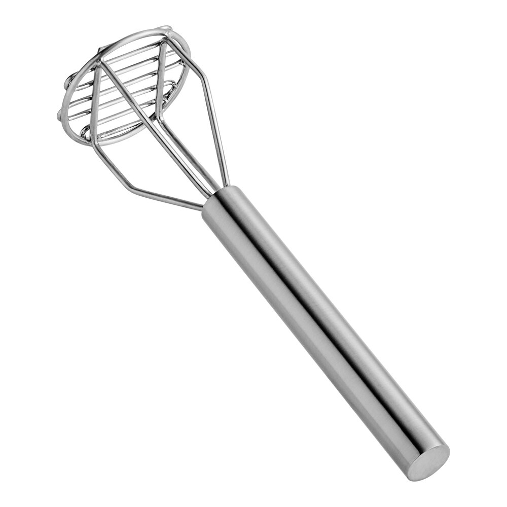 Fourté 14" Stainless Steel Round-Faced Potato Masher
