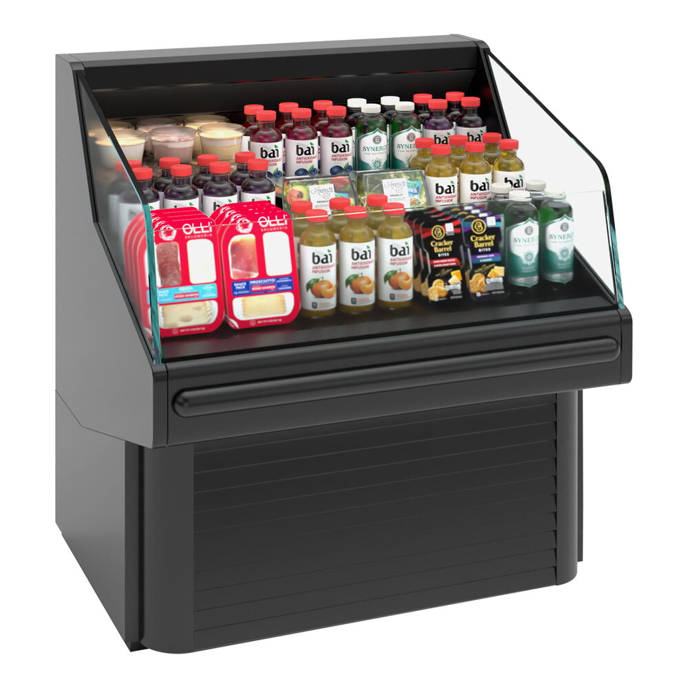 Hussmann SHM3-A microSC 36" Black Horizontal Open Air Curtain ...