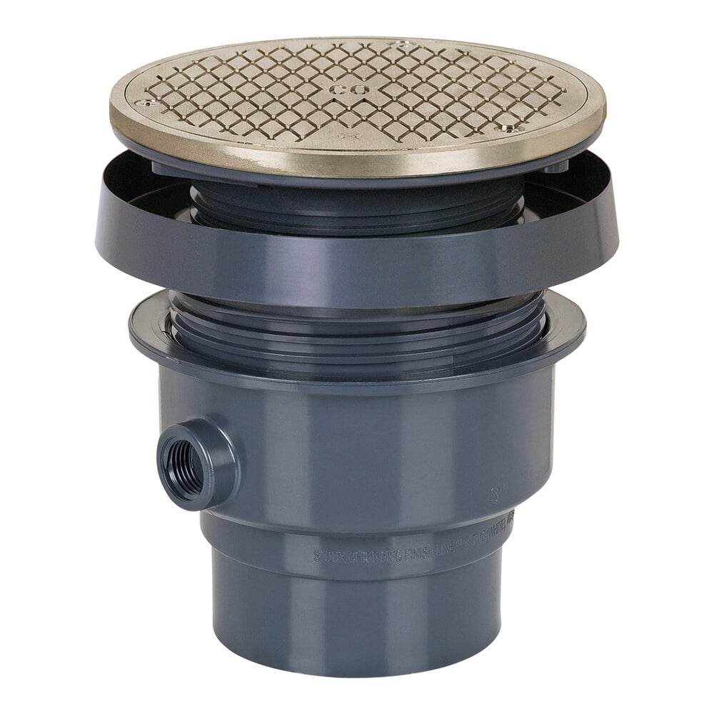 Sioux Chief 834-3PNR 834 Series FinishLine 6 1/2" Round Nickel Bronze ...