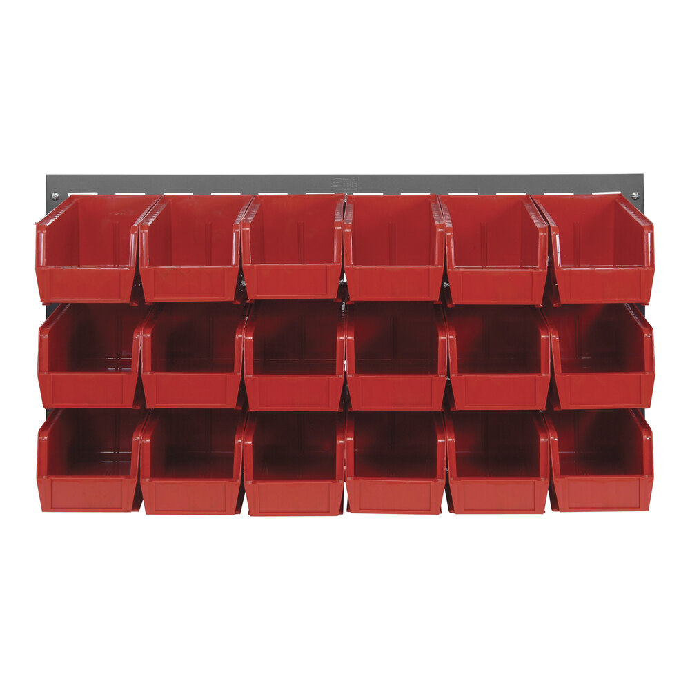 Quantum 36" x 19" Gray Steel Louvered Panel with (18) 10 7/8" x 5 1/2 ...