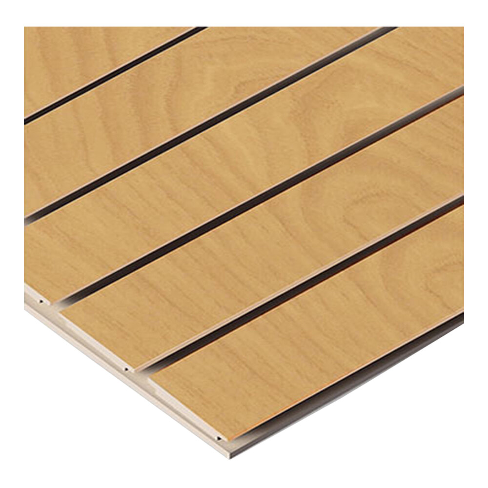 4'W x 8'H Maple Vertical Slatwall Panel