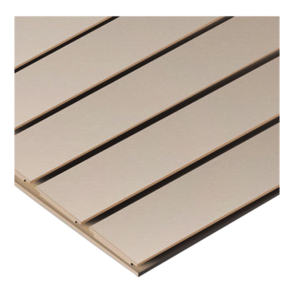 4'W x 8'H Paint Ready Vertical Slatwall Panel