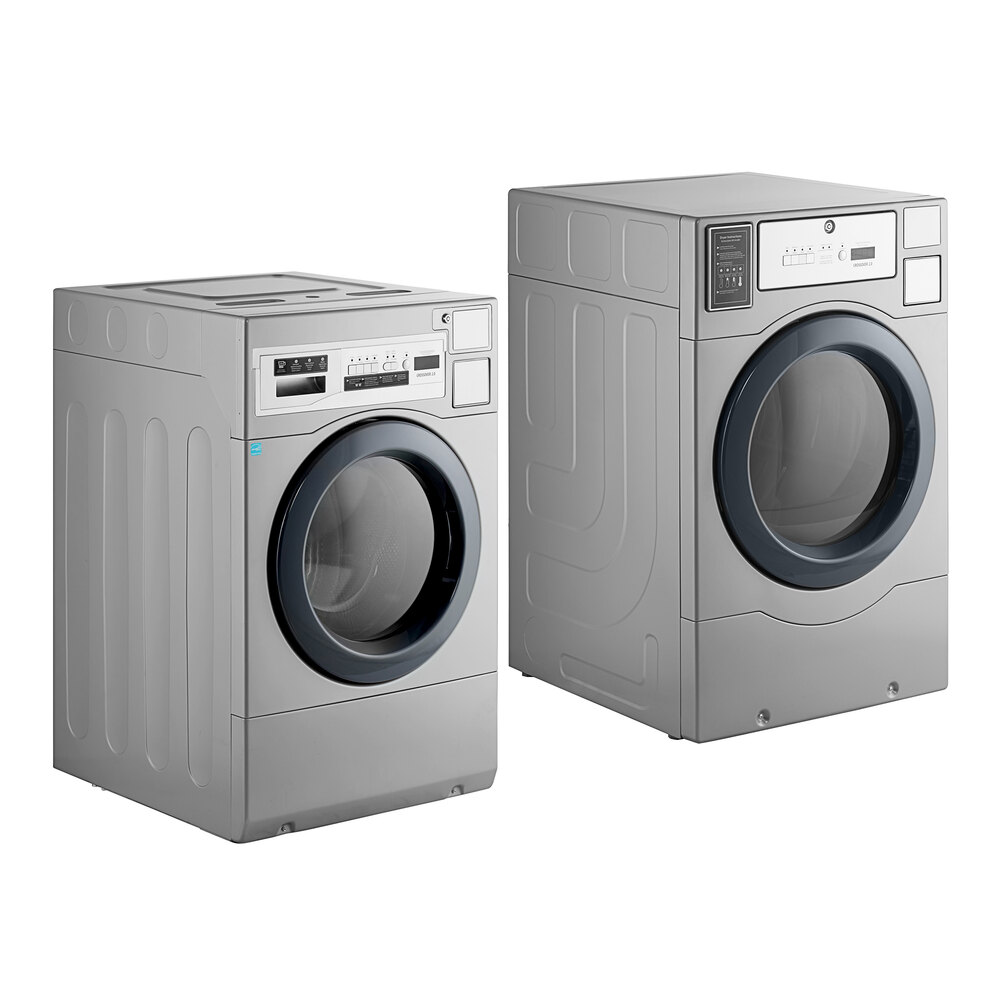 Crossover 3.5 cu. ft. 27" Front Load Electric Commercial Washer and 7 ...