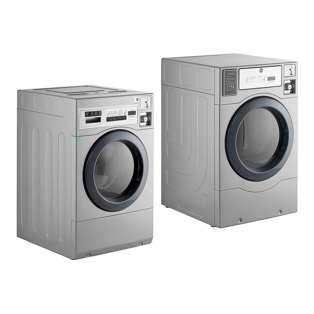 Crossover 3.5 cu. ft. 27" Front Load Electric Commercial Washer and 7 ...