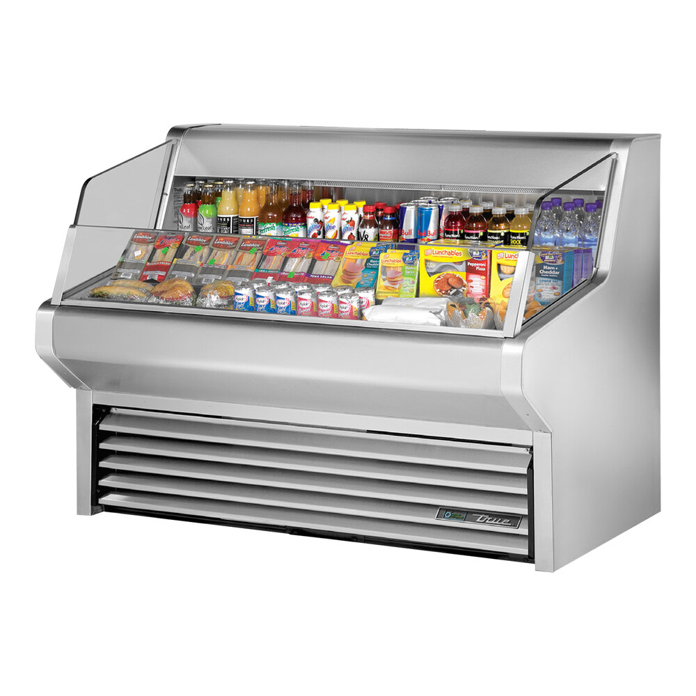 True THAC-60-S-HC-LD 60 1/8" Stainless Steel Horizontal Refrigerated ...