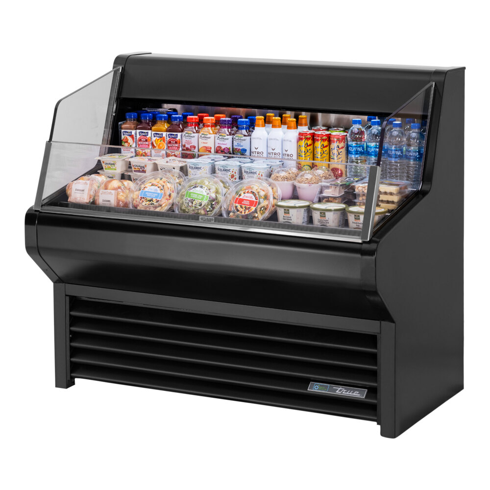 True THAC-48-HC-LD 48 1/8" Black Horizontal Refrigerated Air Curtain ...