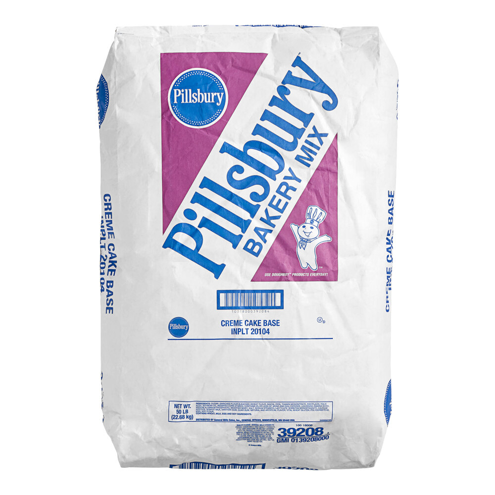 Pillsbury Creme Cake Base Mix 50 lb.