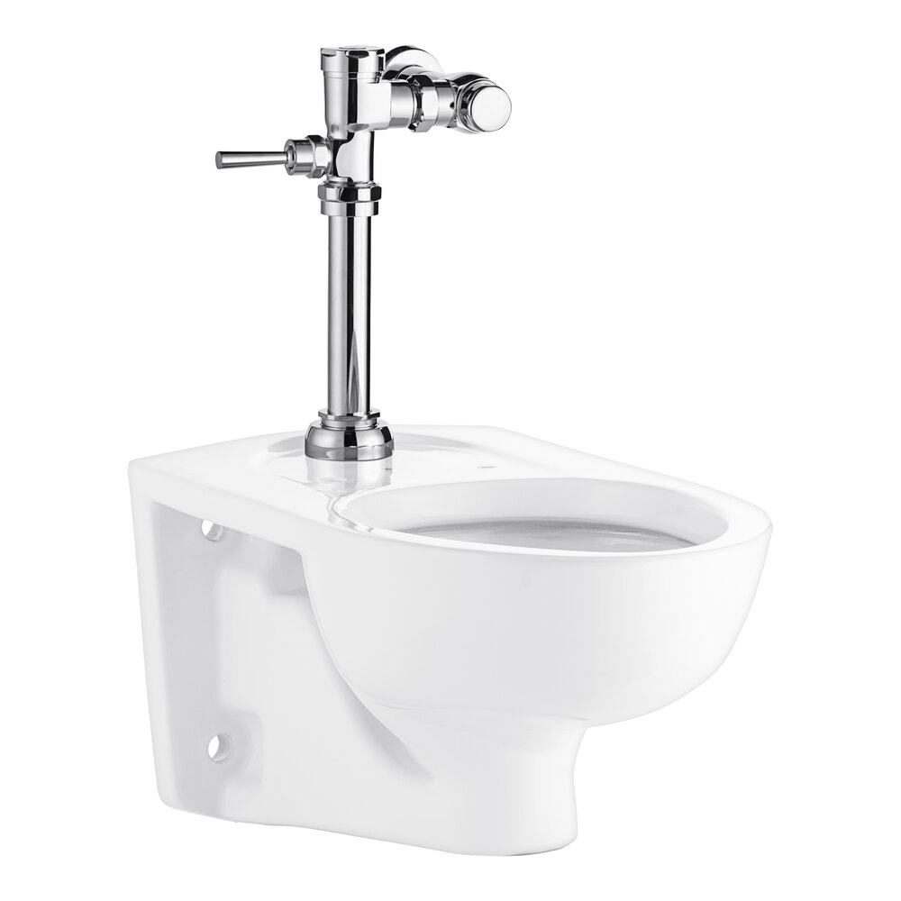 American Standard Afwall Millenium 2856016.020 Flushometer Toilet ...
