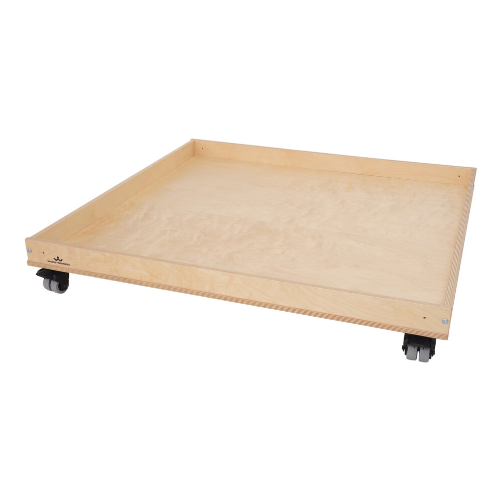 Whitney Brothers 41" x 40 1/2" x 6 1/4" Large Wood Caddy for WB0109 and ...