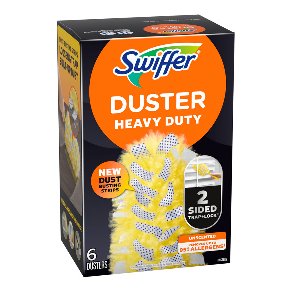 Swiffer® Dusters 16209 Multi-Surface Heavy-Duty Refill - 6/Box