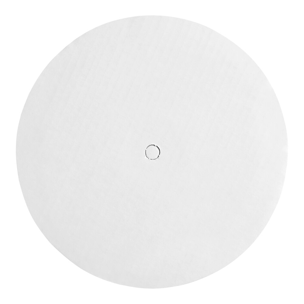 Wilton 12'' Corrugated White Cake Circle - 8/Pack
